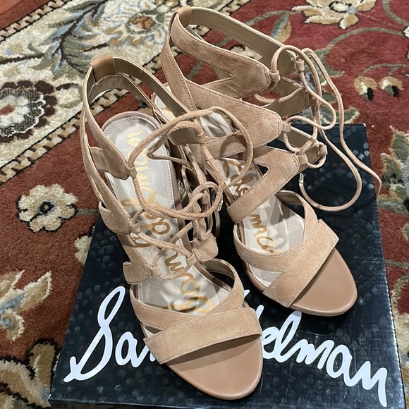 Sam Edelman | Shoes | Sam Edelman Lace Up Shoes Worn C Originally 15 ...
